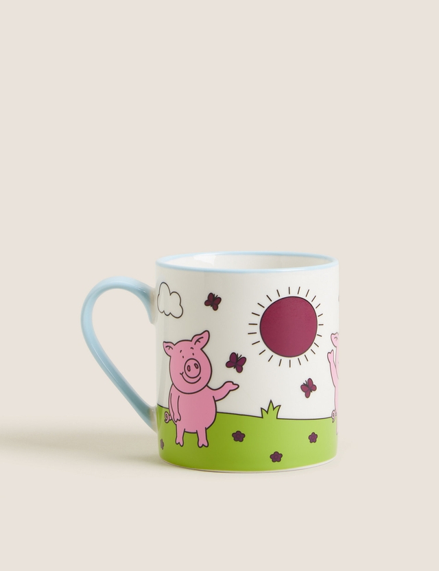 MODE& | Percy Pig Colour Changing Mug With Stencil
